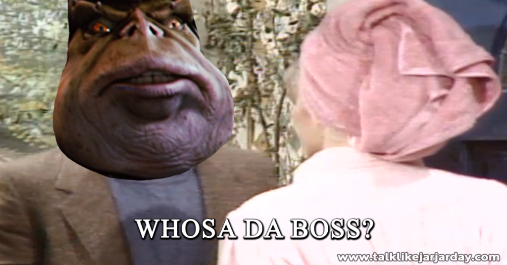Star Wars TV Shows: Whosa da Boss?