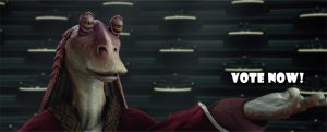 Voting is now open for The Great ‘Is Jar Jar the father?’ Art Contest